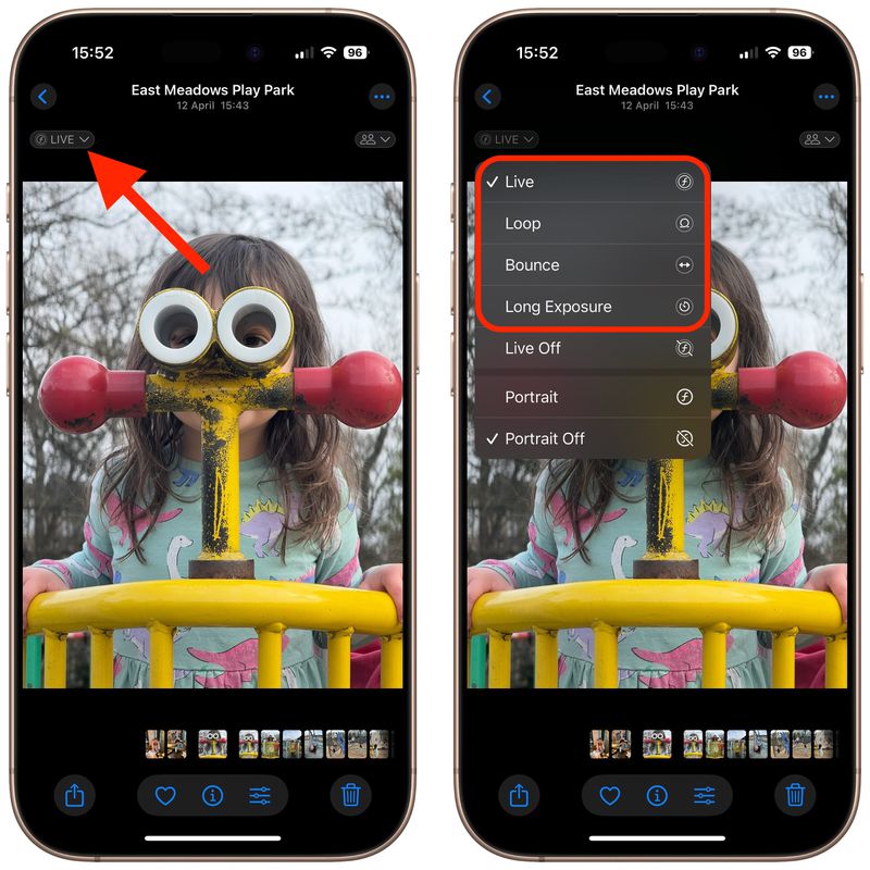 Make Live Photos Loop, Bounce, and More on iPhone - MacRumors