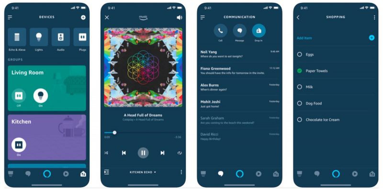 Amazon Alexa App Gains Redesigned Interface for Controlling Devices and Groups - MacRumors