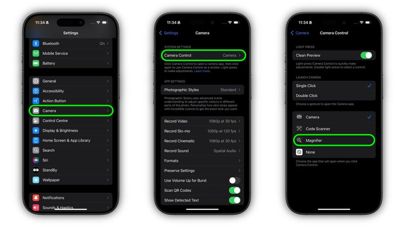 iPhone 16: Use Camera Control Button as a Magnifier - MacRumors