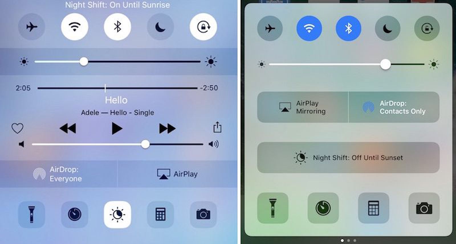 How to Use the New Control Center in iOS 10 - MacRumors