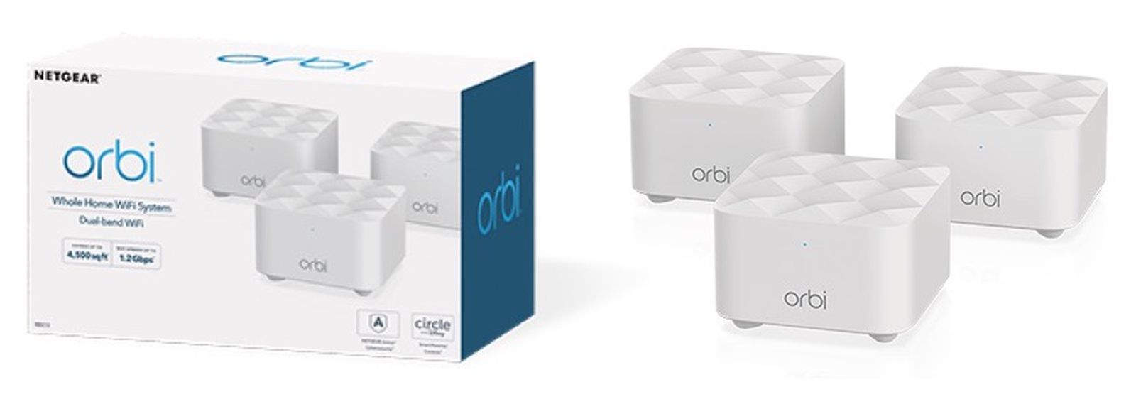 Netgear Launches New Orbi Dual Band Mesh Wi-Fi System for $230 - MacRumors
