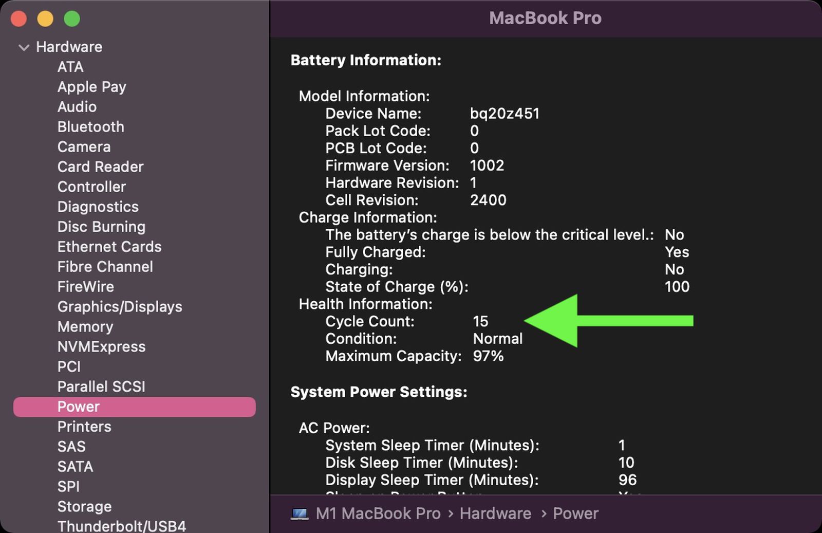 How to Check Your Mac's Battery Cycles - MacRumors