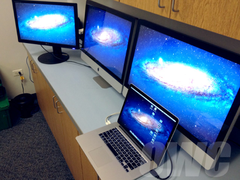 Retina MacBook Pro Can Run Three External Displays Simultaneously ...