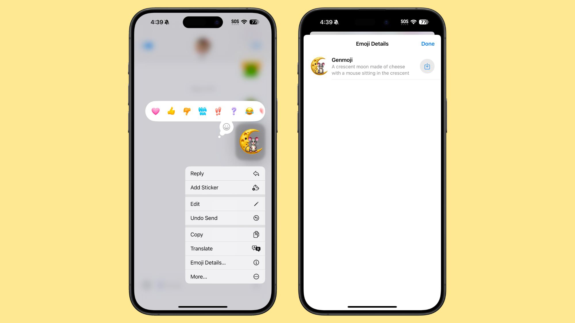 Genmoji in iOS 18.2: Everything You Need to Know - MacRumors