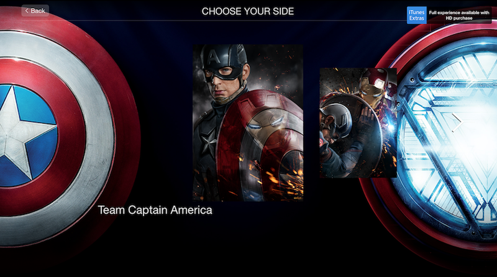 'Captain America: Civil War' Comes to iTunes With Exclusive 'Immersive ...