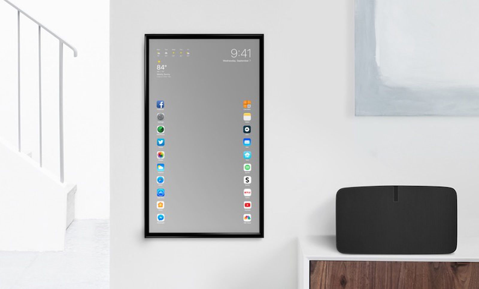 Fully Functional 'Apple Mirror' Augments Your Reflection With iOS Apps ...