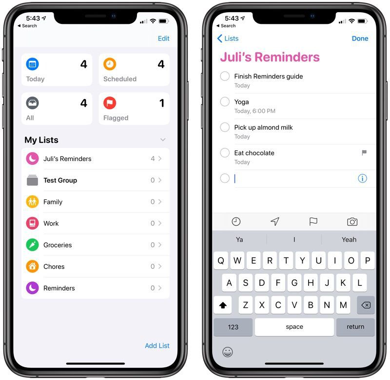 Reminders: Complete Guide to iOS 13 - MacRumors