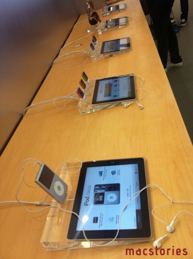 Apple Revamps Retail Stores with Interactive iPad Displays - MacRumors