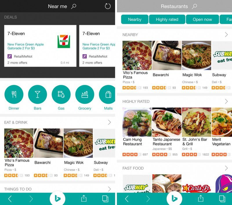 Microsoft Launches Redesigned 'Bing' App With Focus on Quick ...