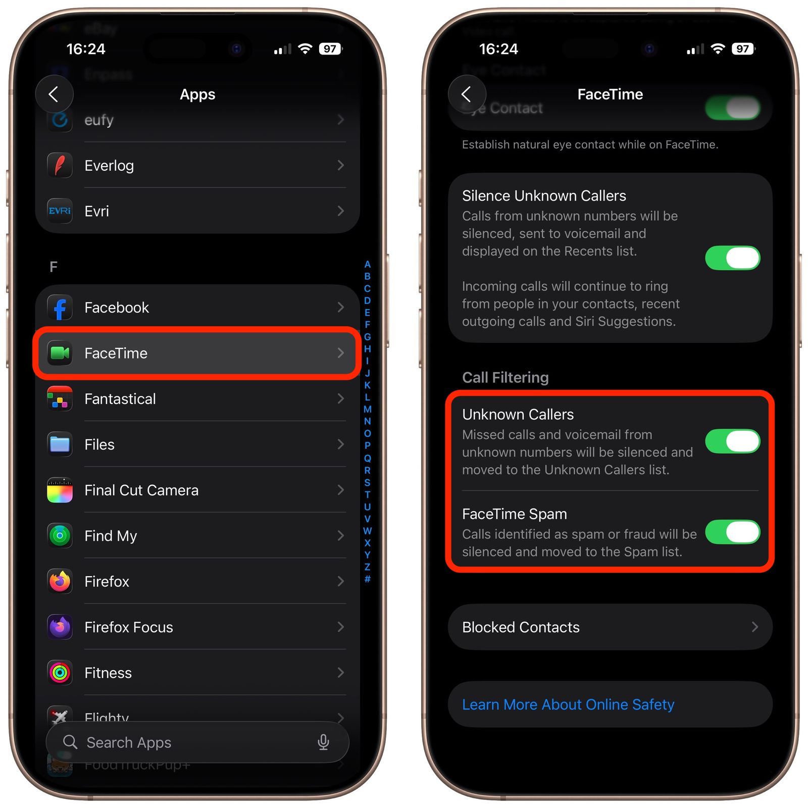 iOS 26: Enable Call Filtering in FaceTime - MacRumors