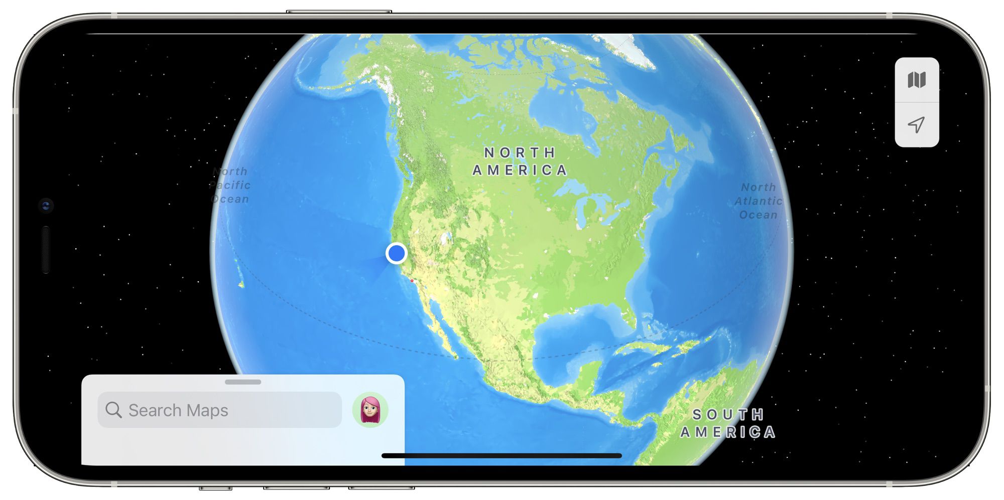 iOS 15: How to Use the Interactive Maps Globe - MacRumors