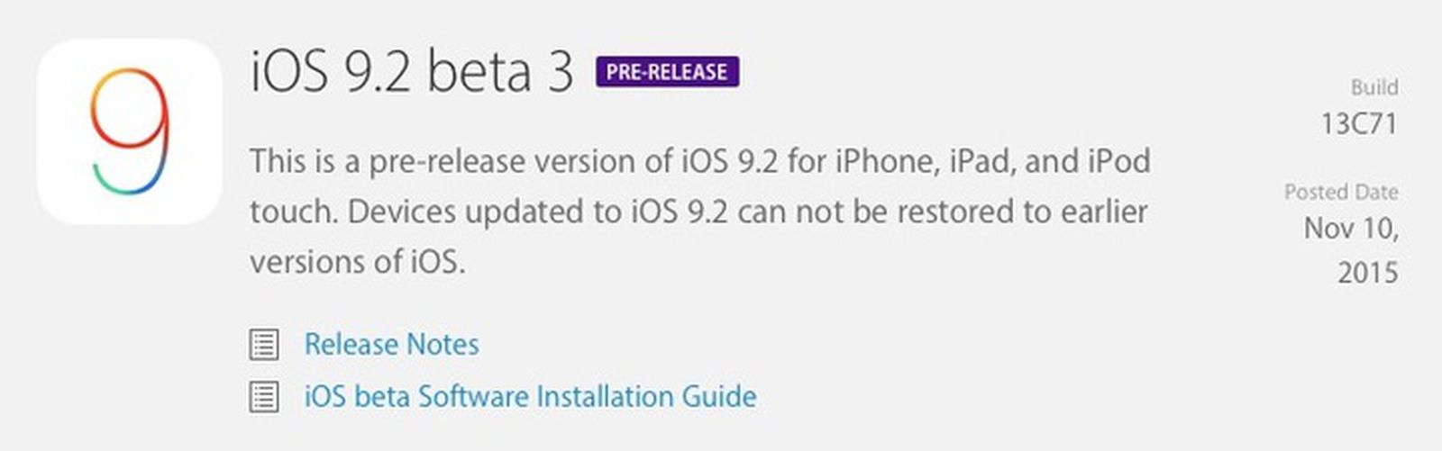 Apple Seeds Third iOS 9.2 Beta to Developers and Public Beta Testers ...