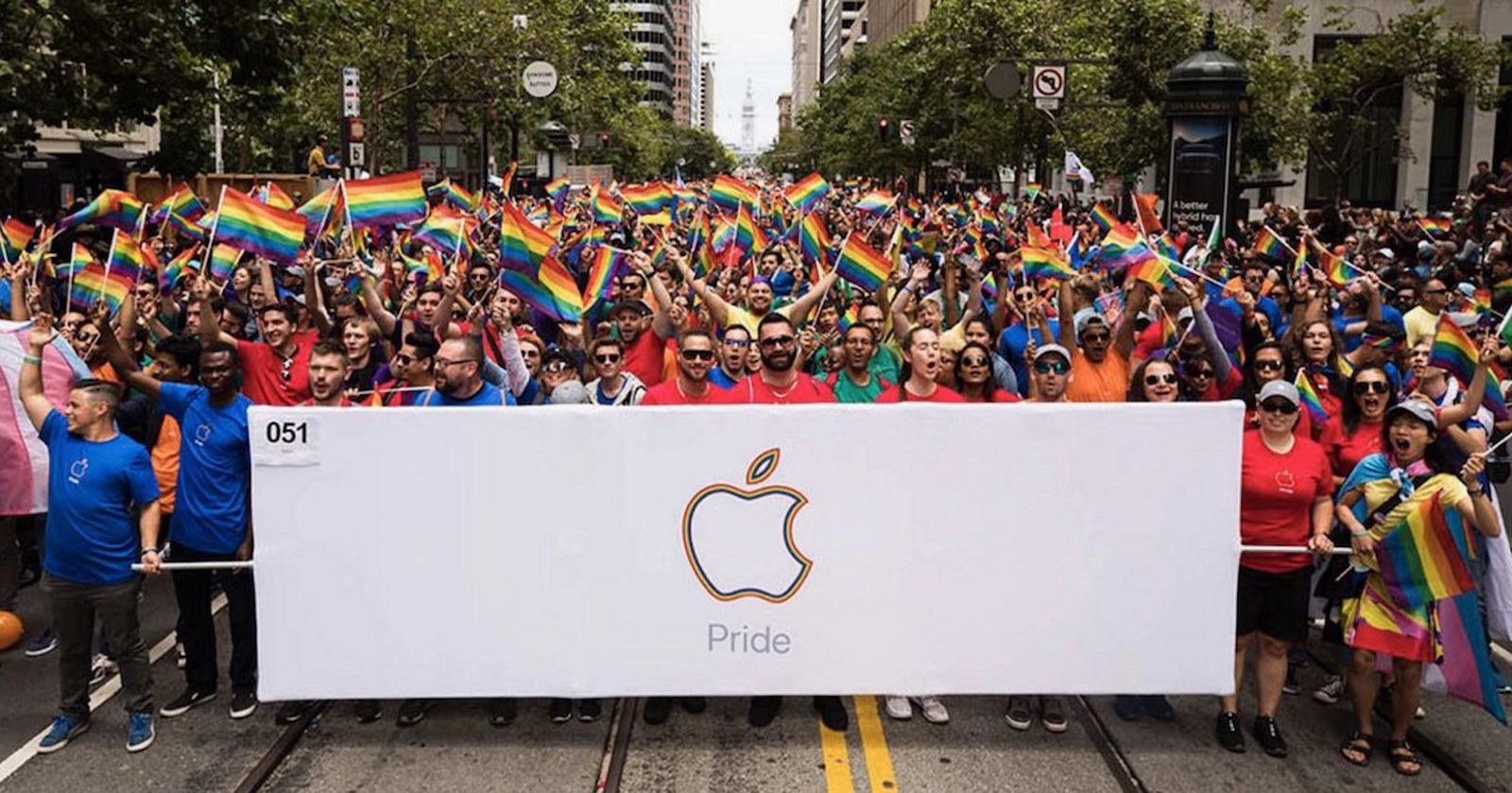 Apple Celebrates Pride During Parades in San Francisco, New York City ...