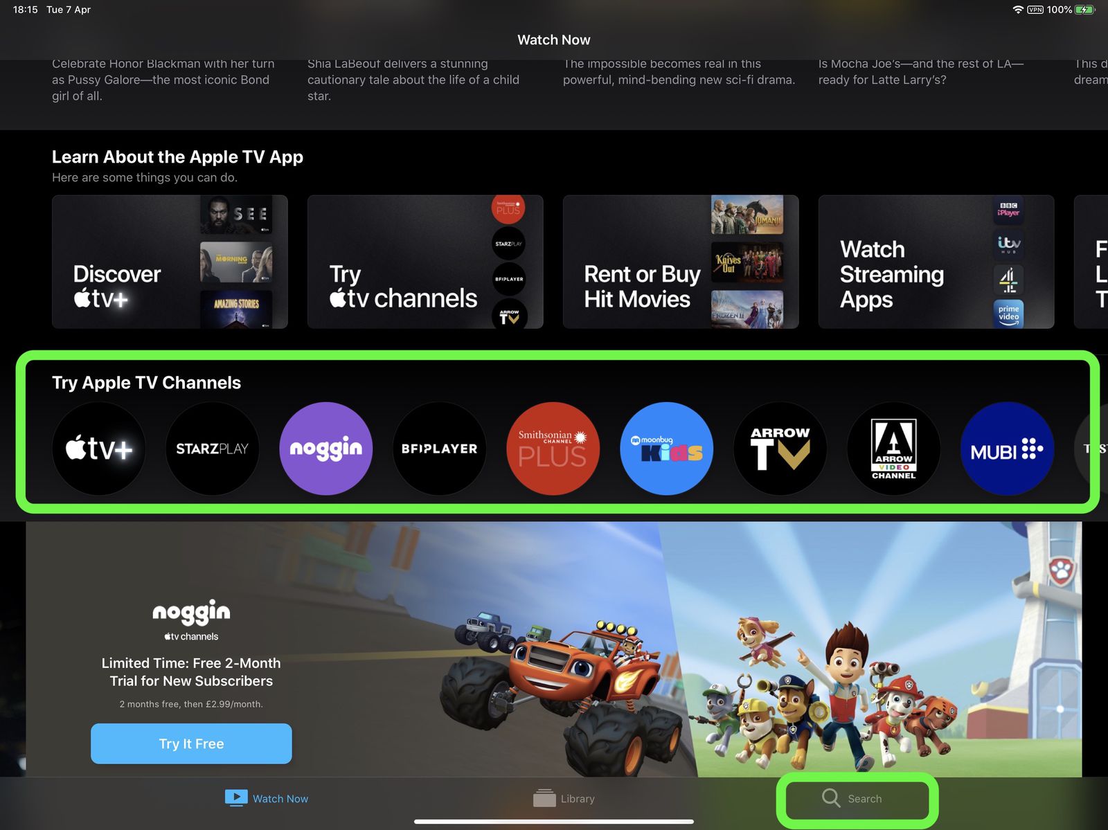 How to Subscribe to Apple TV Channels Using the Apple TV App - MacRumors