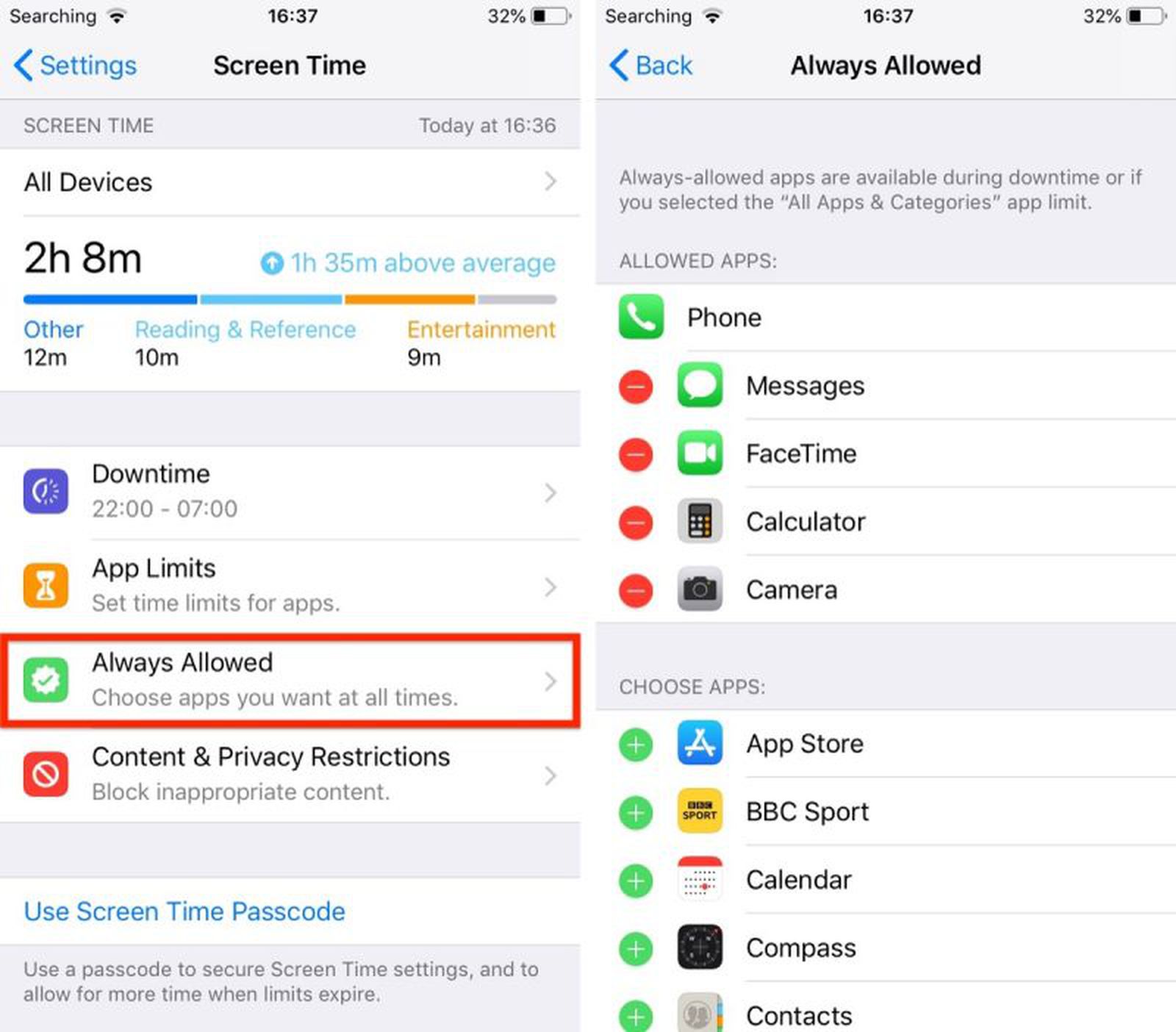 How to Use App Limits and Downtime in iOS 12 - MacRumors