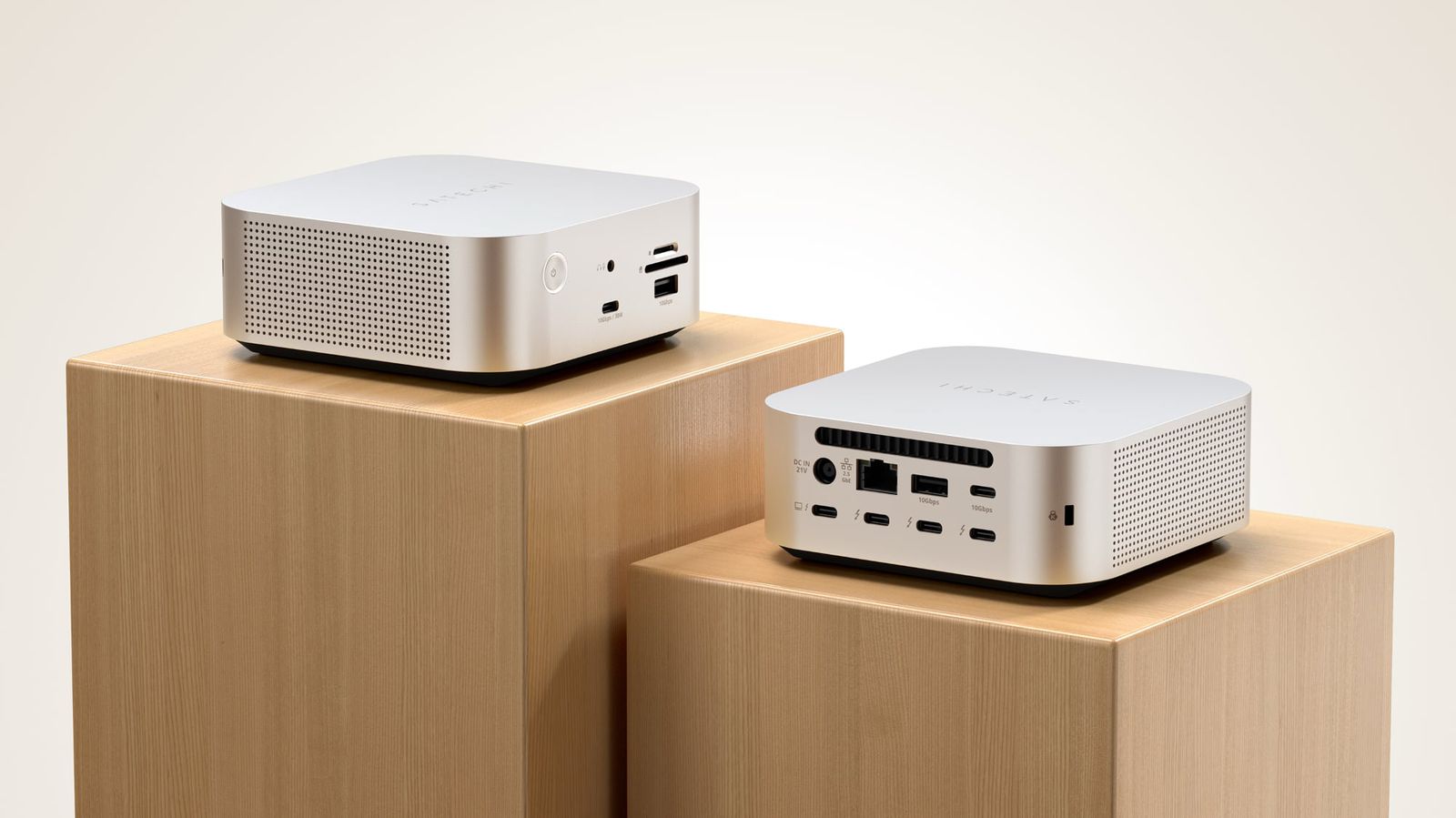 CES 2026: Satechi Launches Thunderbolt 5 CubeDock - MacRumors