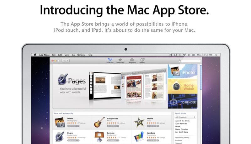 Today Marks the 10th Anniversary of the Mac App Store - MacRumors