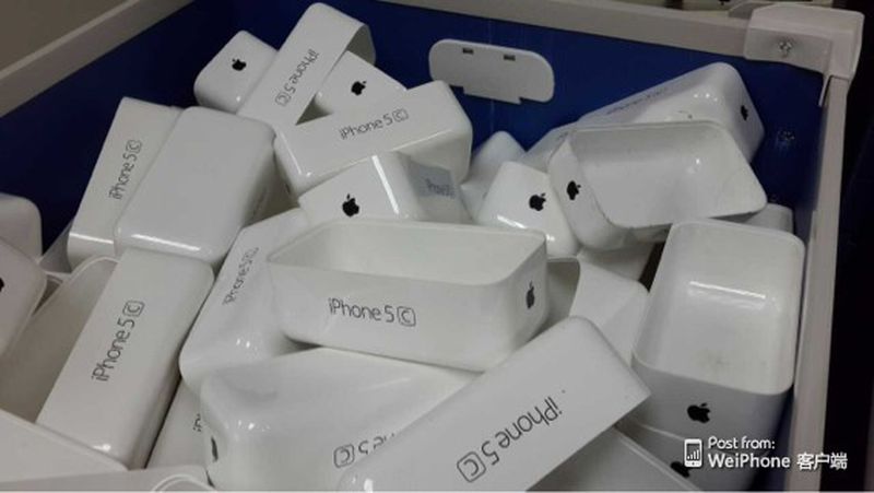 Photo of Plastic Packaging with 'iPhone 5C' Name Surfaces - MacRumors