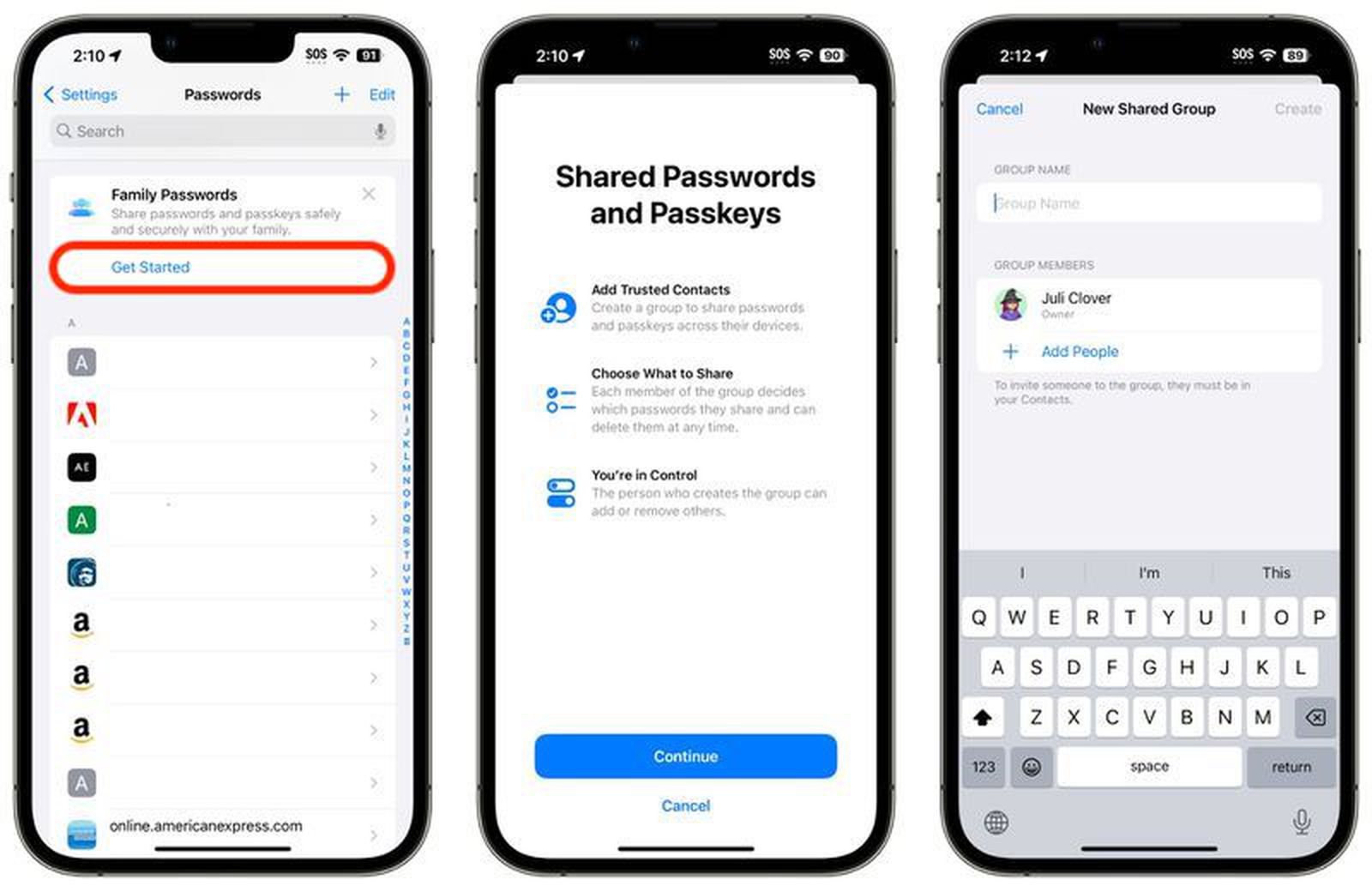 How to Share Passwords With Friends and Family on iPhone and iPad - MacRumors