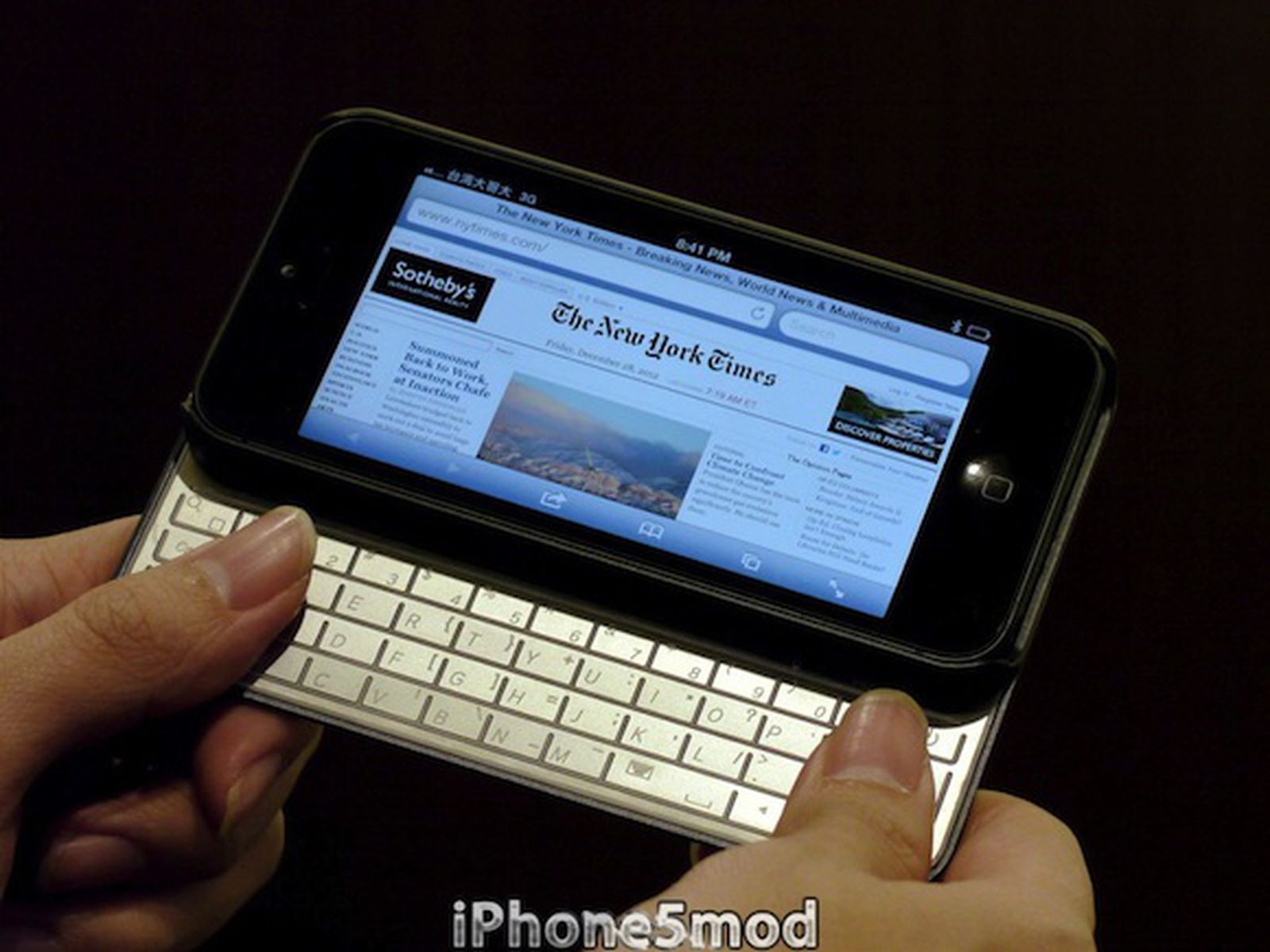 iPhone5mod Launches Ultrathin Keyboard and Game Controller for iPhone 5 ...