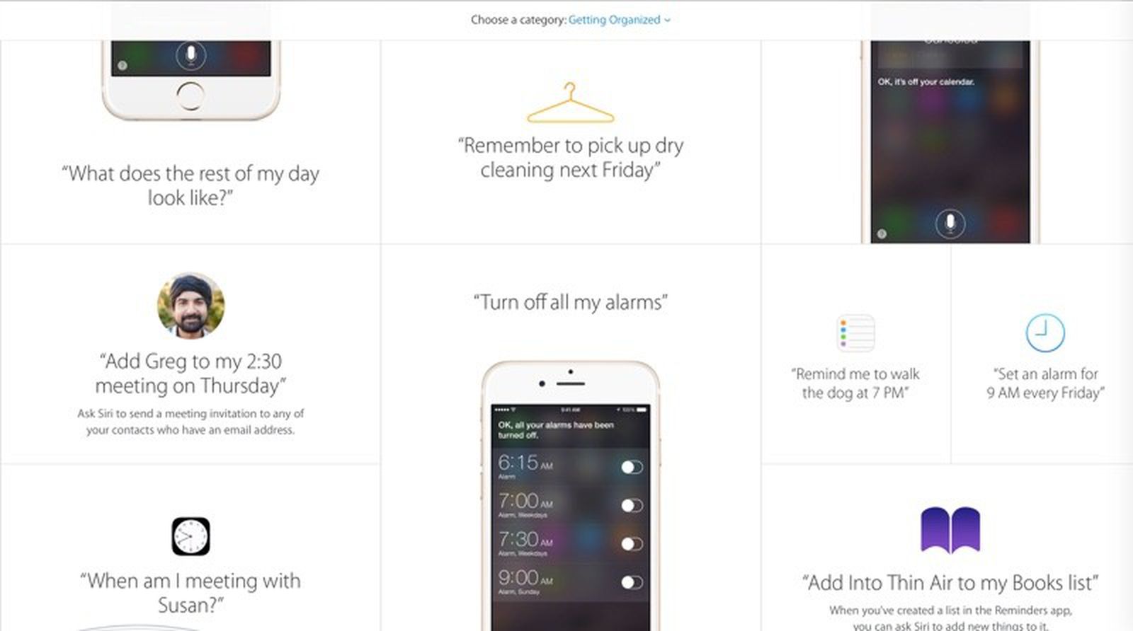 Apple Launches Comprehensive New Siri Website With Categories, Example ...
