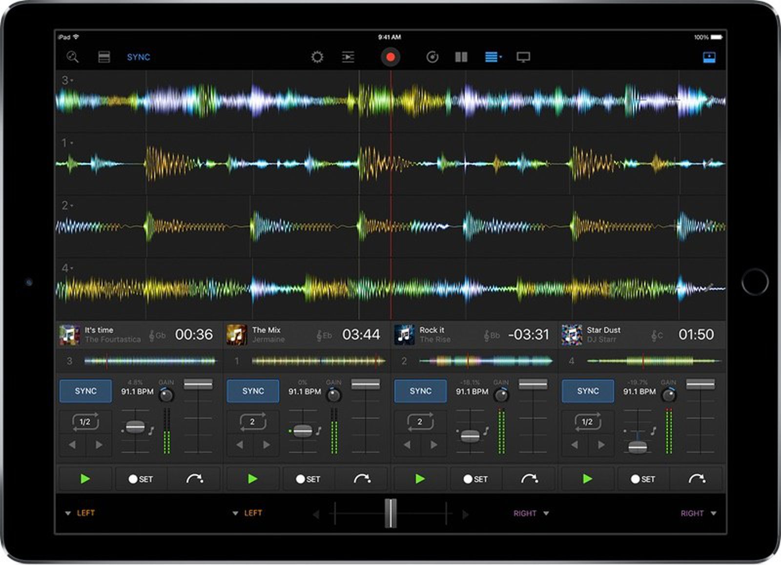 New 'djay Pro' App for iPad Brings Redesigned Interface, Powerful ...