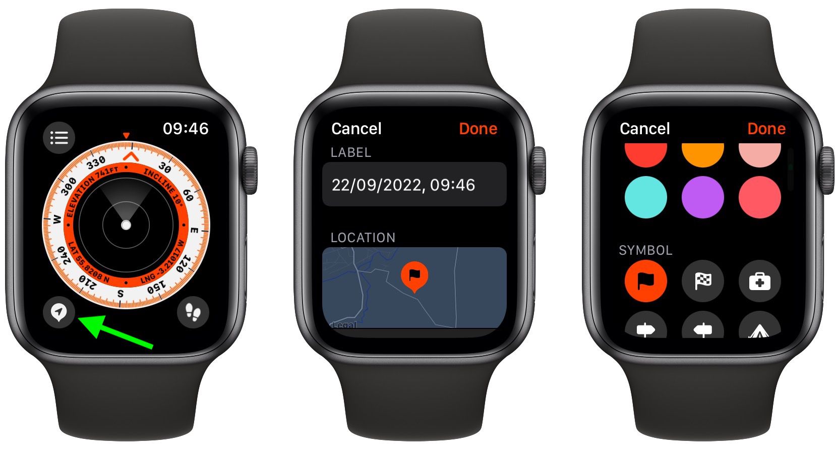 How to Use Compass Waypoints on Apple Watch - MacRumors