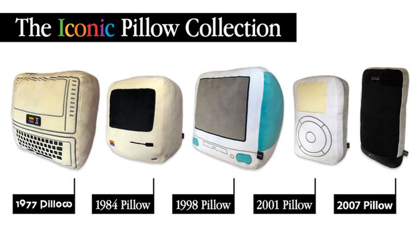 Throwboy Launches New Line of Pillows Designed to Look Like Apple ...
