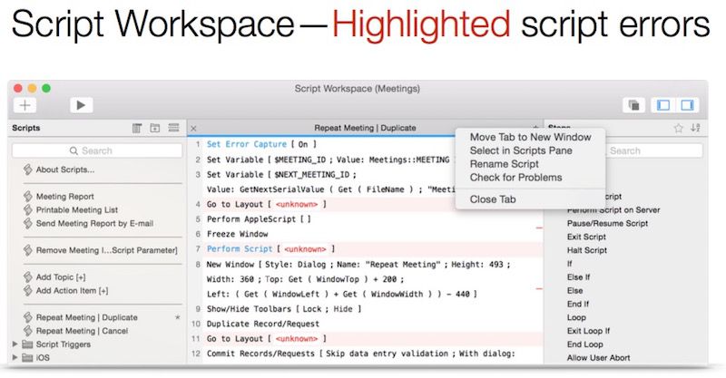 FileMaker 15 Debuts With Focus on Mobility, Ease of Use, and Security - MacRumors