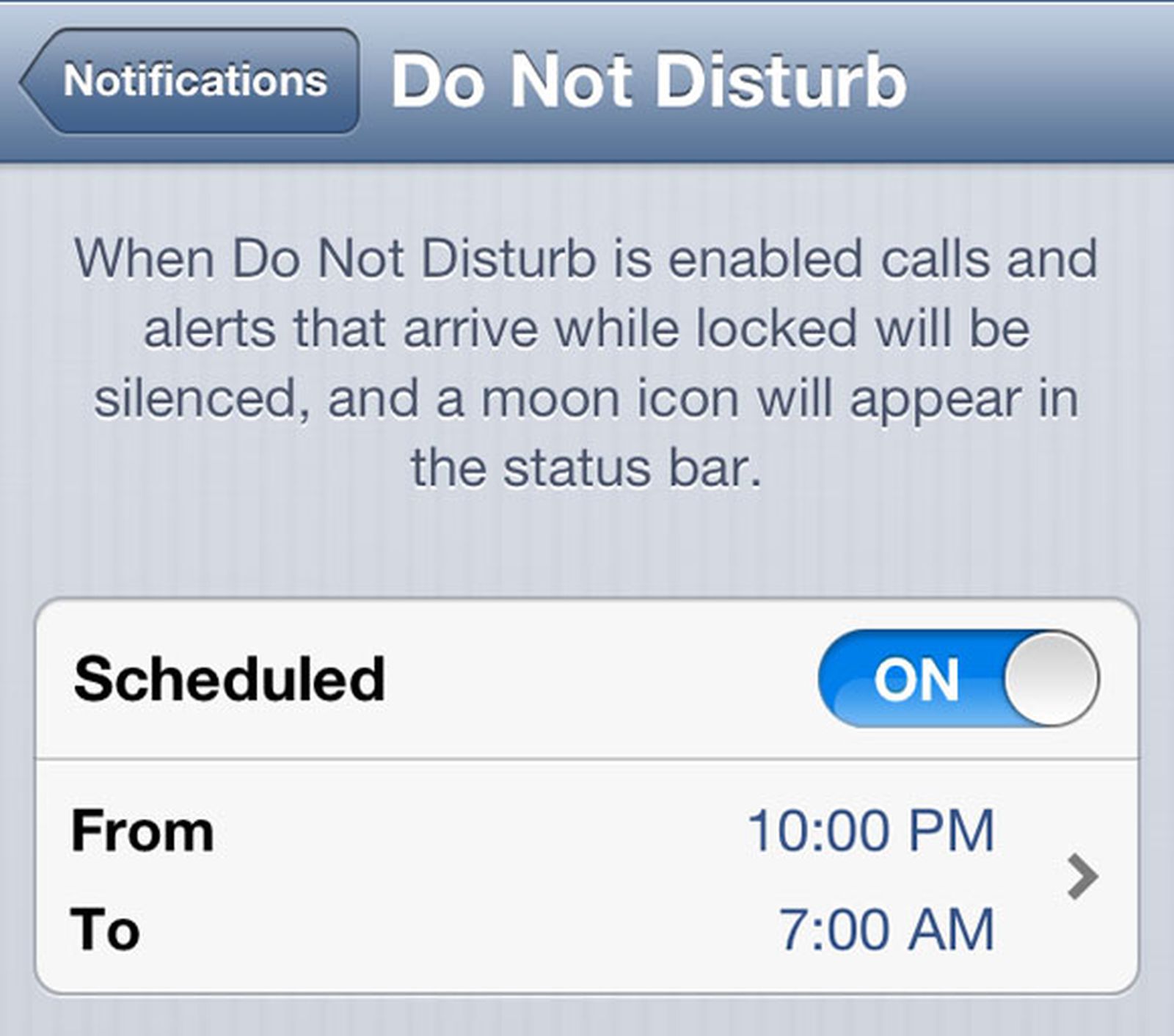 Apple Says 'Do Not Disturb' Bug to Resolve Itself on Monday, January 7th - MacRumors