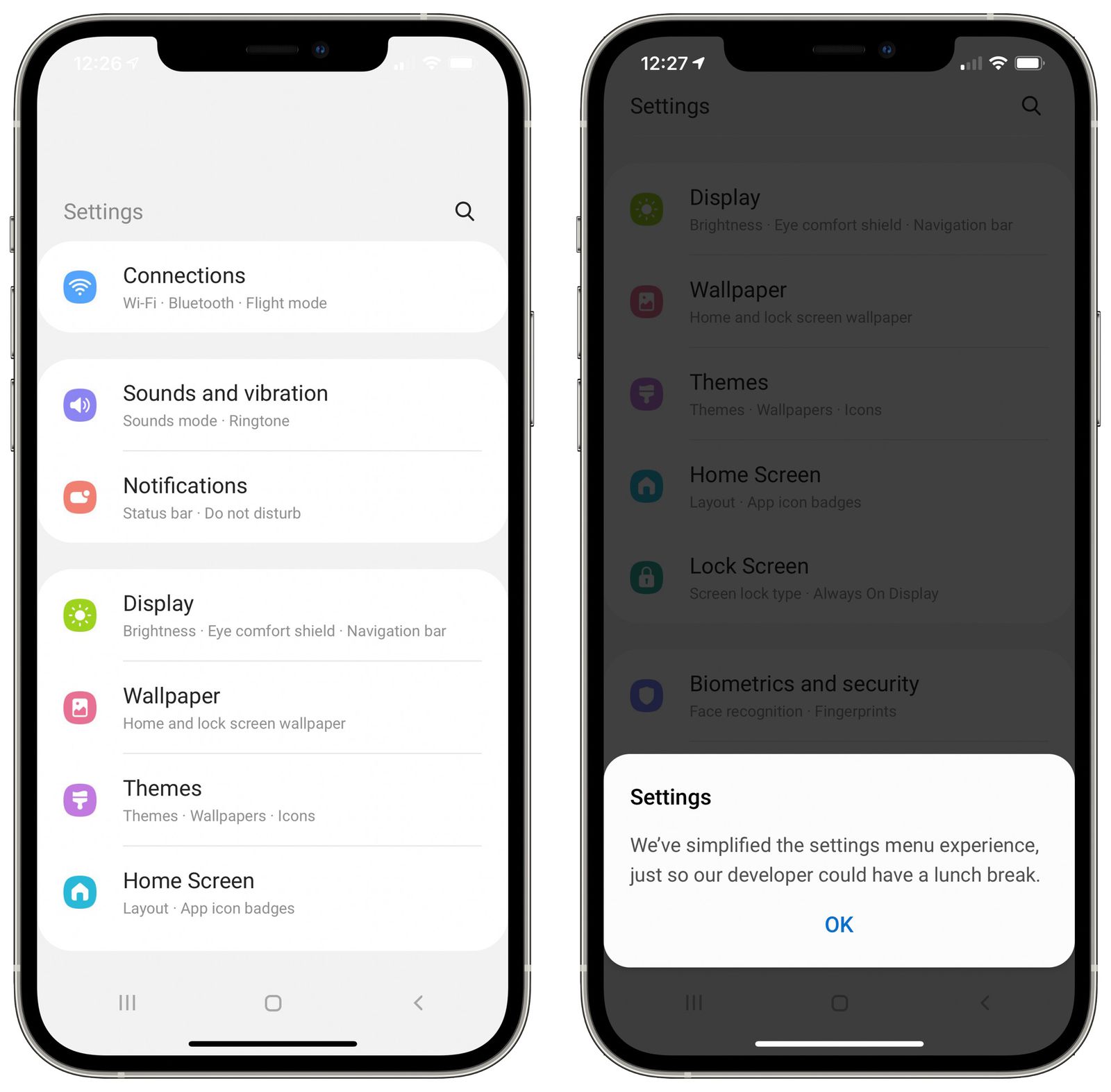 Samsung's 'iTest' Lets You Try a Galaxy Device on Your iPhone - MacRumors