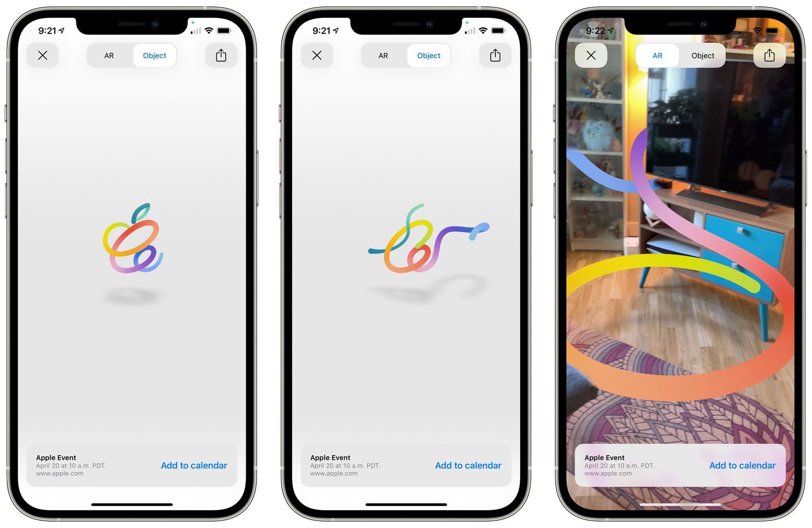 Apple's April 20 Event Page Offers Up Morphing AR Logo - MacRumors