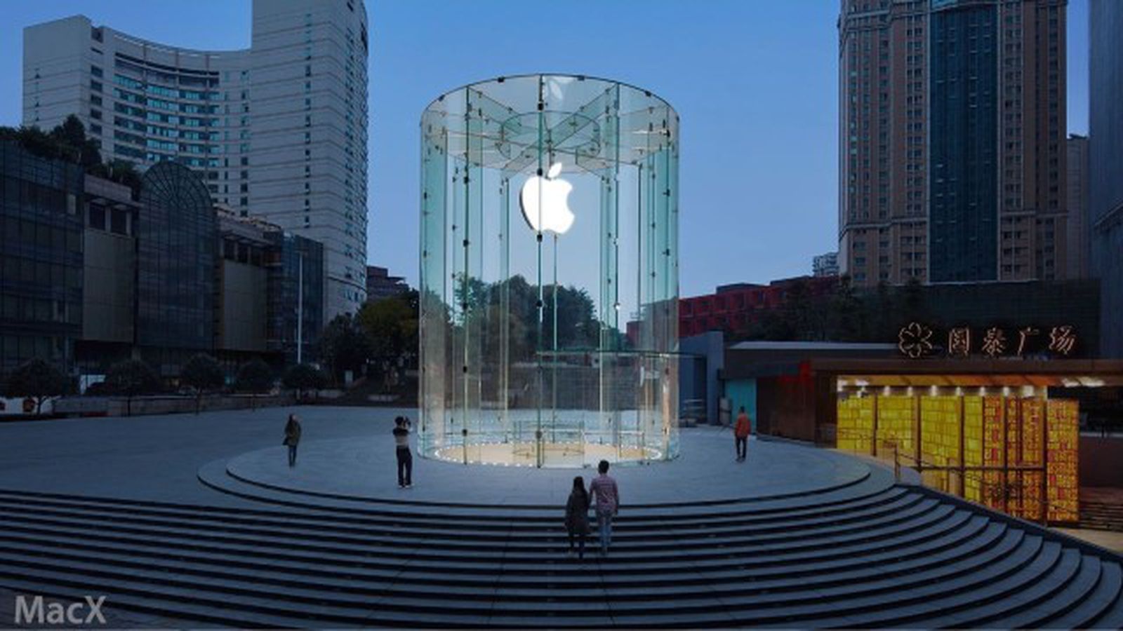 New Photos of Chongqing Apple Store Set to Open Tomorrow - MacRumors