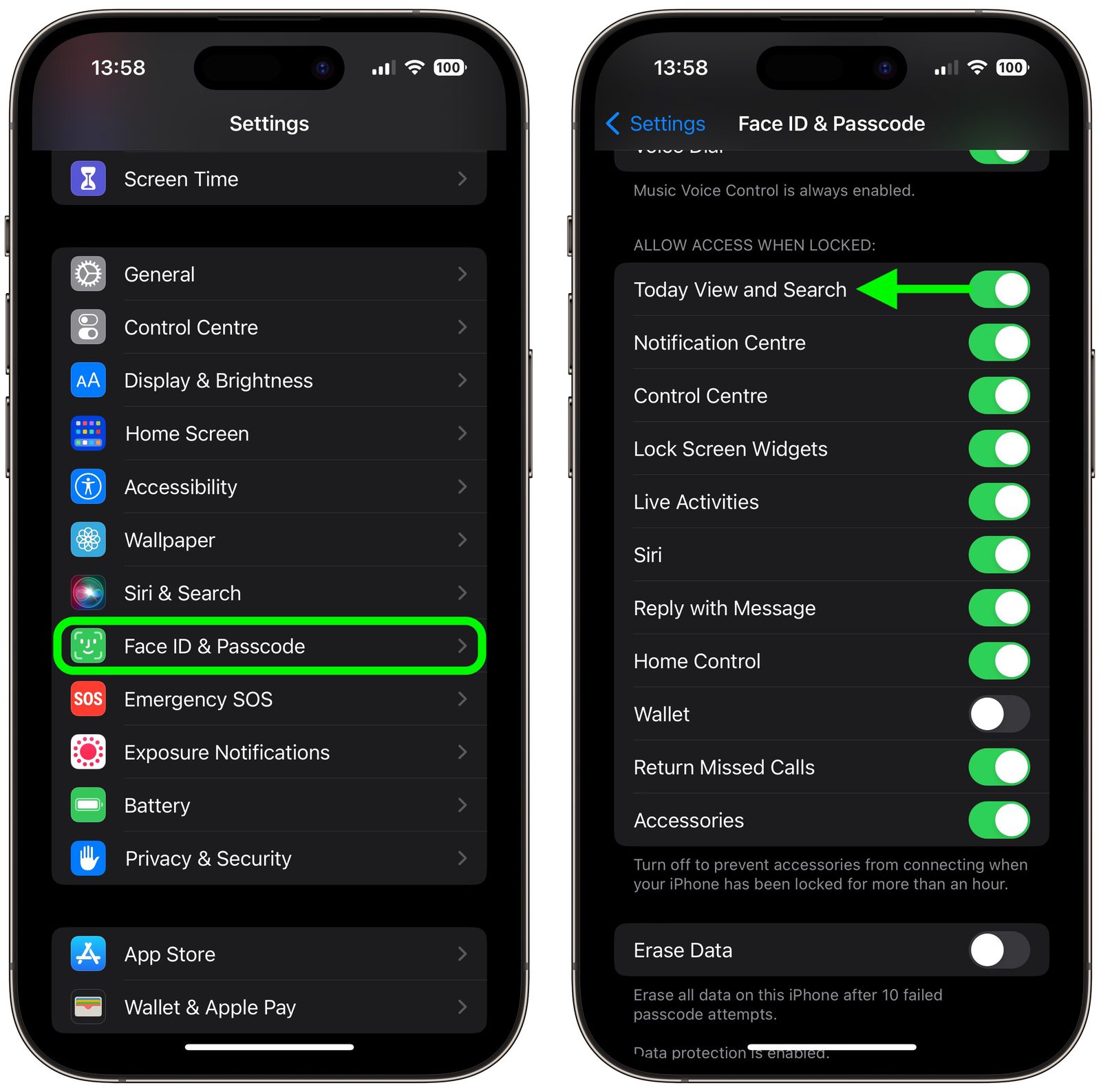 How to Disable Today View and Search on Your iPhone Lock Screen - MacRumors