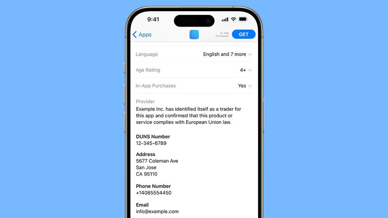 Apps That Didn't Add 'Trader' Contact Info in the EU Removed From App Store - MacRumors