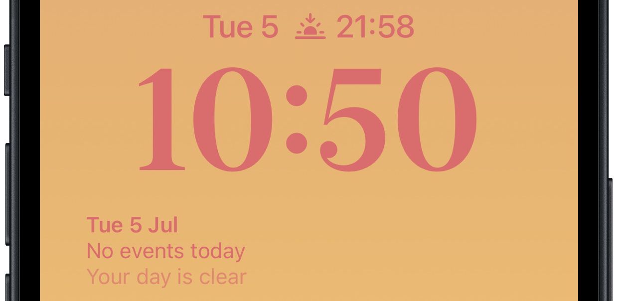 Get Upcoming Calendar Events on Your iPhone Lock Screen - MacRumors