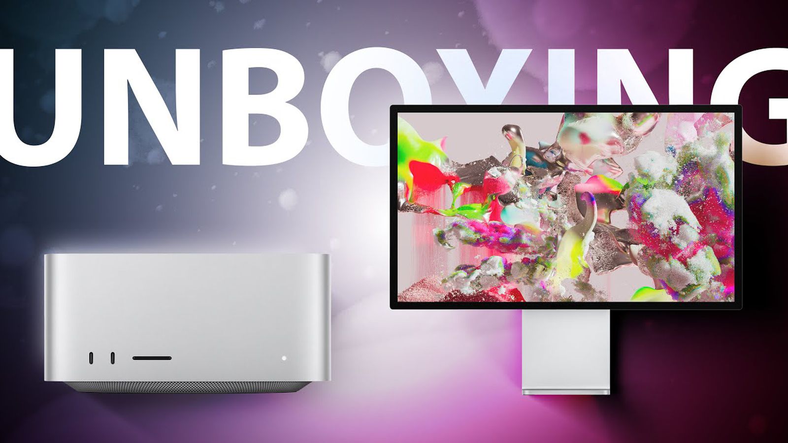 Mac Studio and Studio Display Unboxing - MacRumors