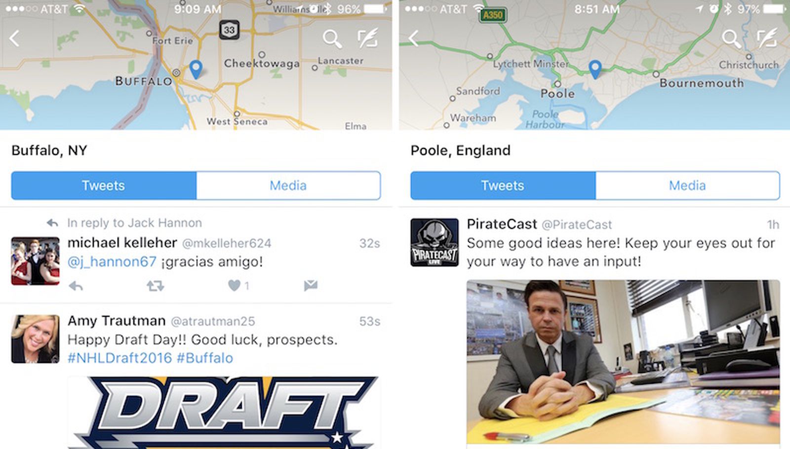 Twitter Begins iOS Rollout of Location-Based Tweet Aggregating Feature ...