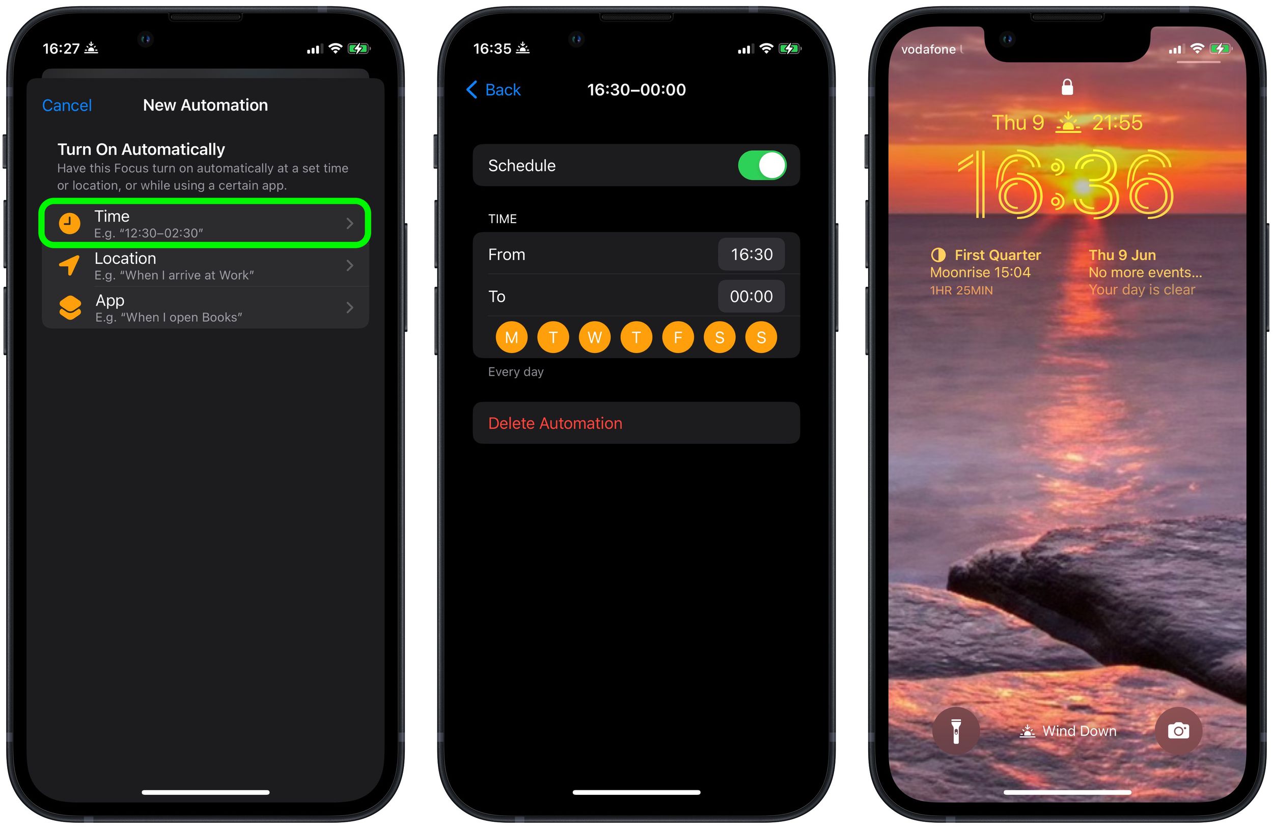 iOS 16: How to Automatically Switch to a Lock Screen at a Set Time - MacRumors