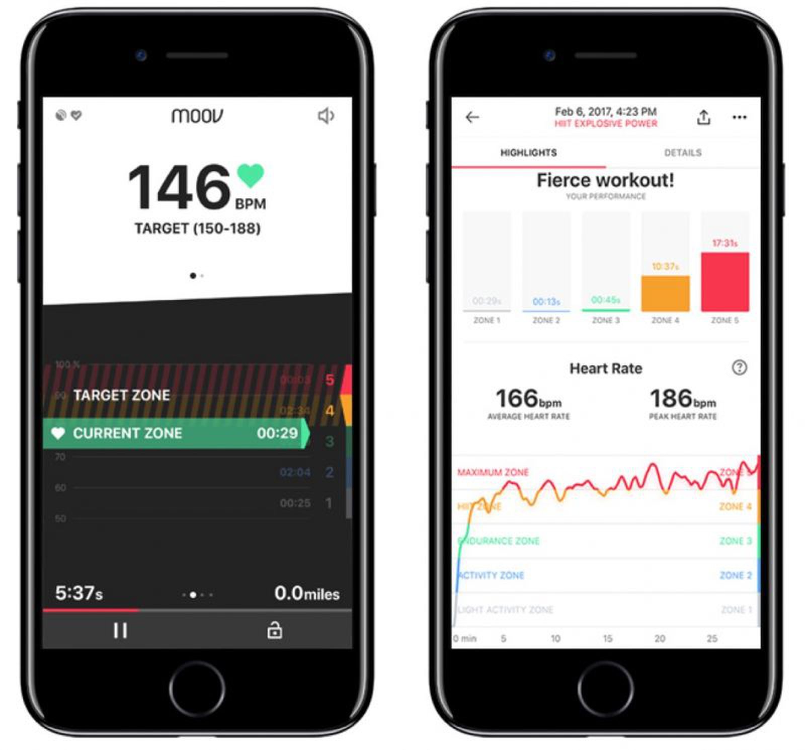 Moov Fitness Coaching Tracker App Receives Major Update - MacRumors