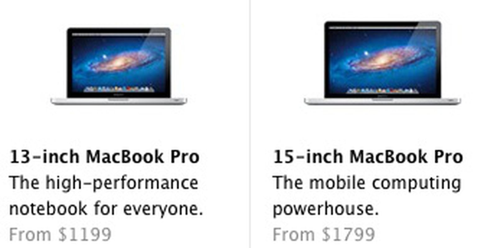 Thinner MacBook Pro Models in 13-Inch and 15-Inch Sizes Coming in April ...