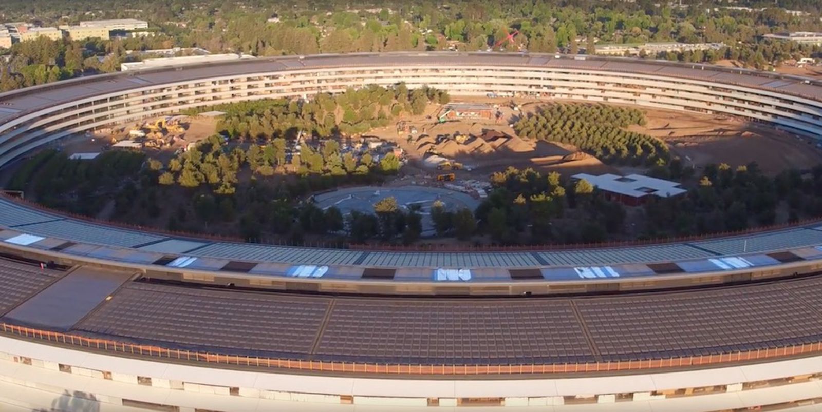Latest Drone Footage Reveals Landscaping Progress in Apple Park's Inner ...