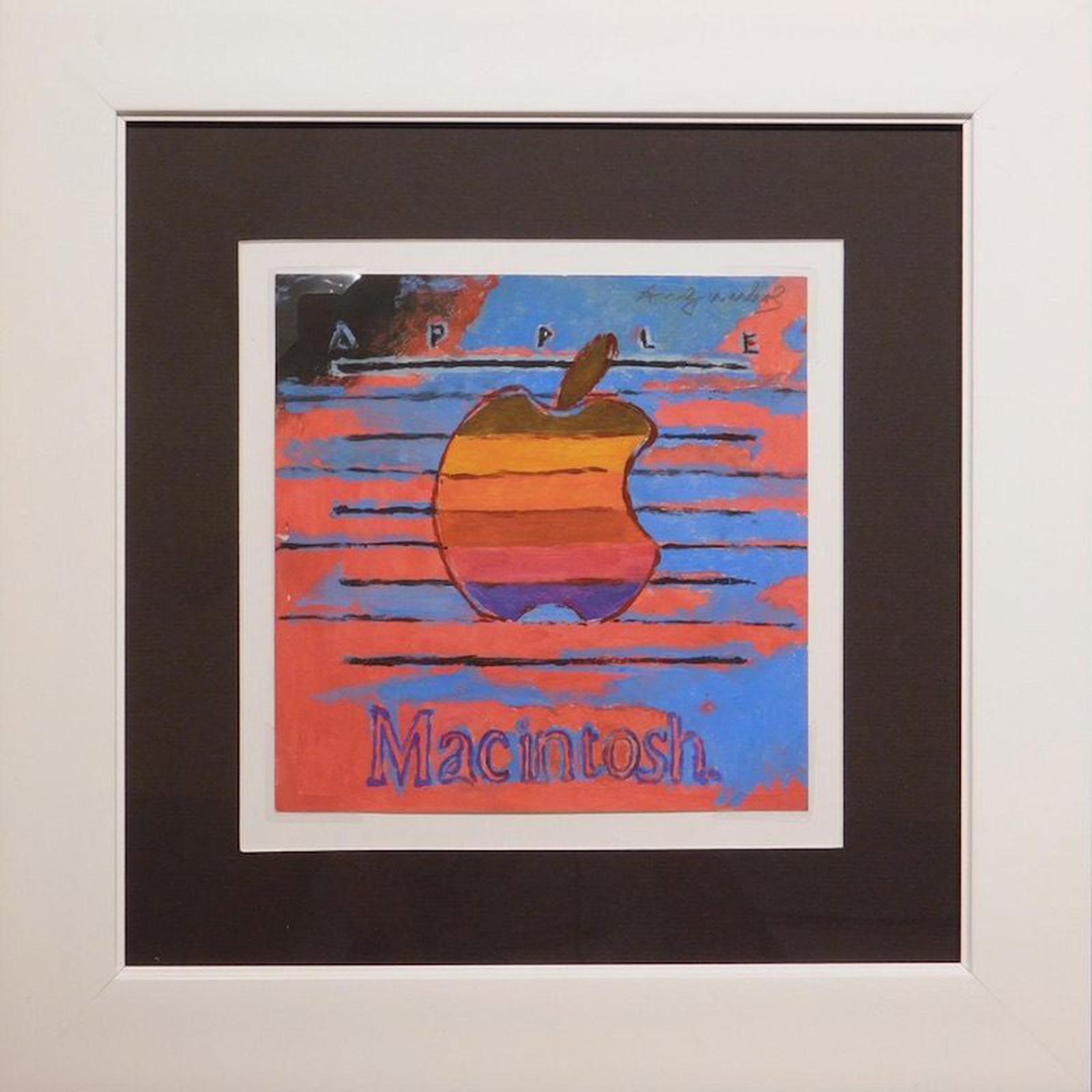 Classic 'Macintosh' Painting by Andy Warhol Estimated to Fetch Up to ...