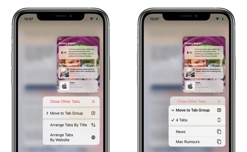 iOS 15: Check Out Safari's New Tab Bar, Tab Groups, and Tab Switcher ...