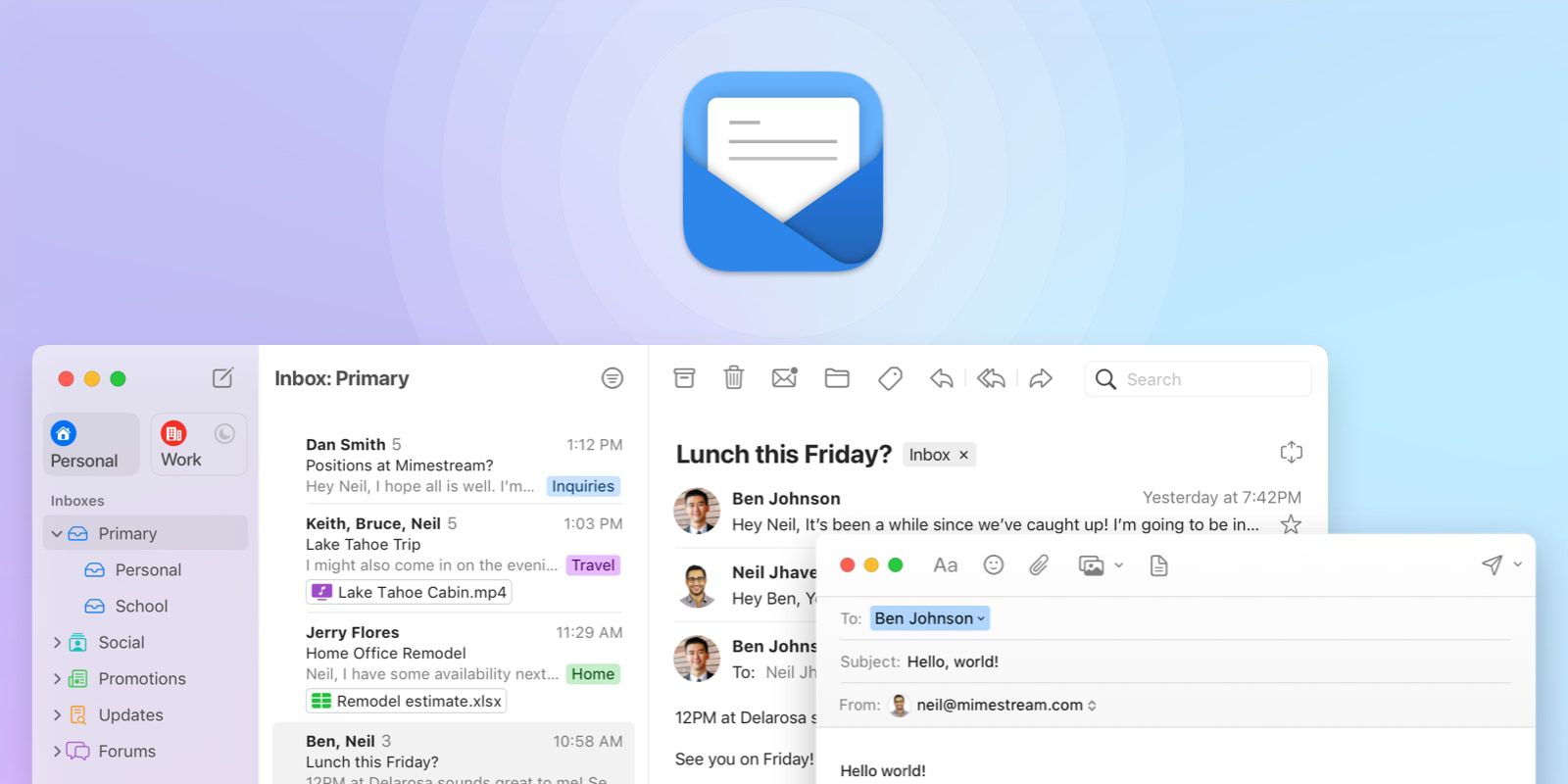 Former Apple Engineer's Mimestream Gmail Client for Mac Gets Official Launch, Free Beta Access ...