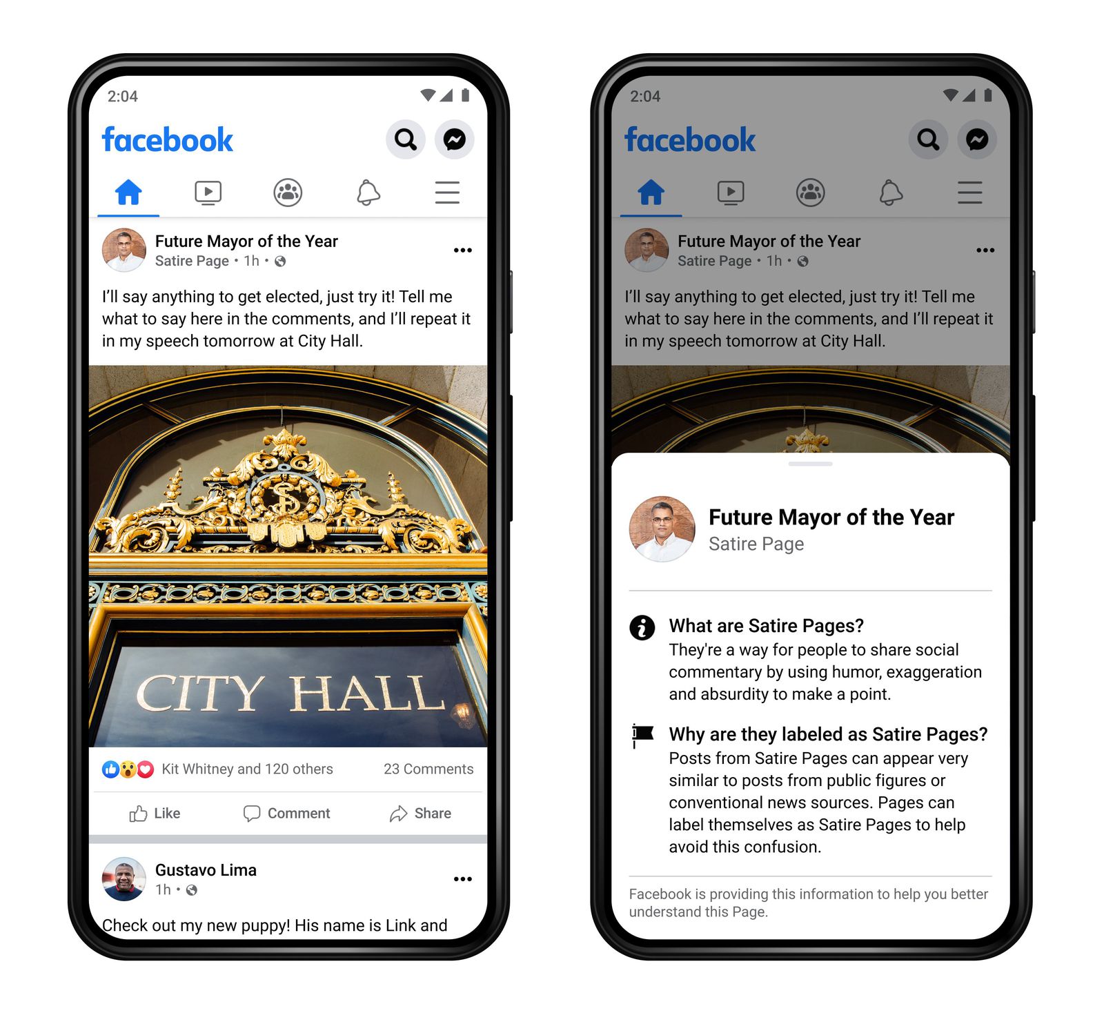 Facebook Tests New Contextual 'Labels' for Posts From Popular Pages ...