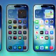 iOS 26 on Three iPhones
