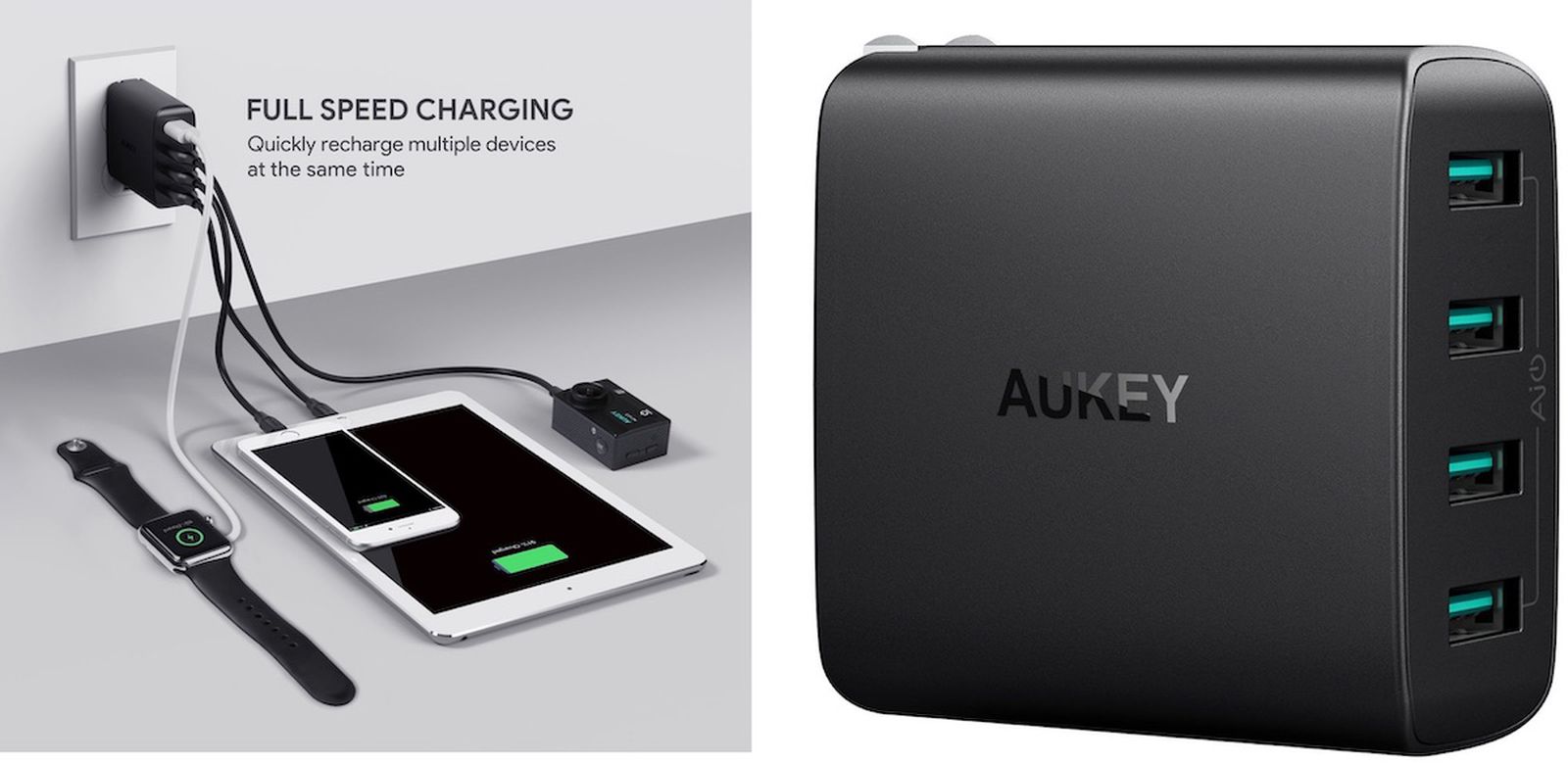 Deals Spotlight: Get Aukey's USB Wall Chargers for as Low as $7 This ...