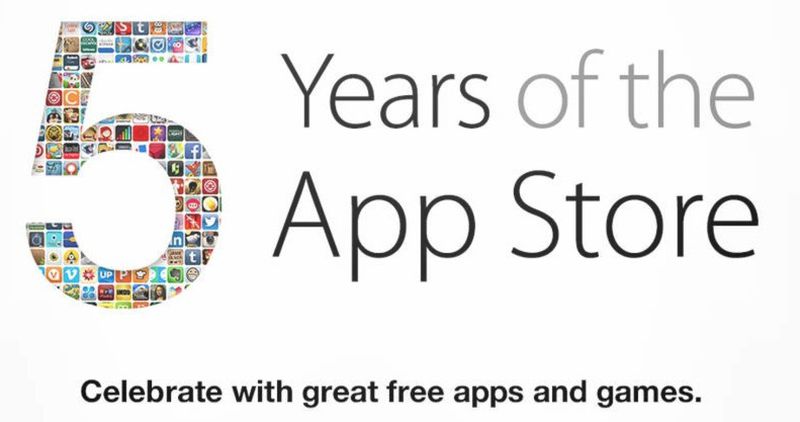 Several Top Apps Go Free Ahead of App Store's Fifth Anniversary ...