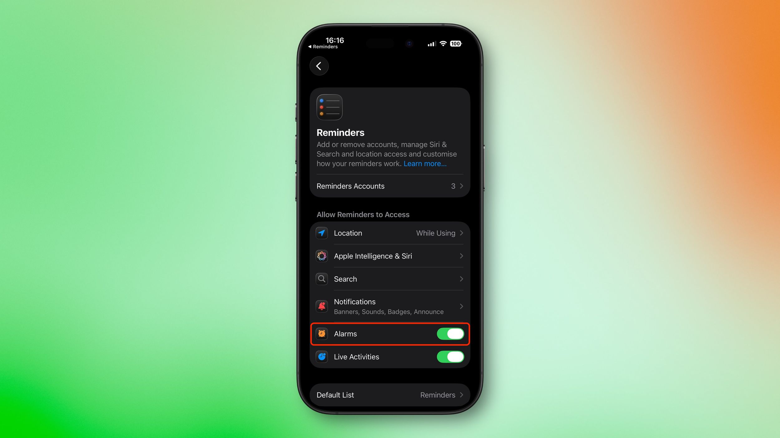 Set Alarm-Style iPhone Reminders in iOS 26.2 - MacRumors